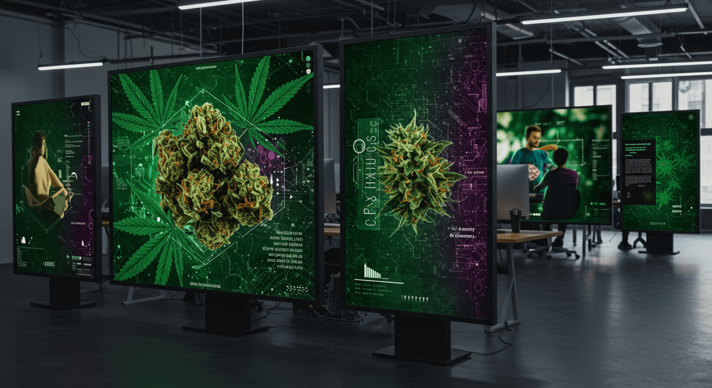 Creative Cannabis Display Advertising: Capturing Attention and Driving